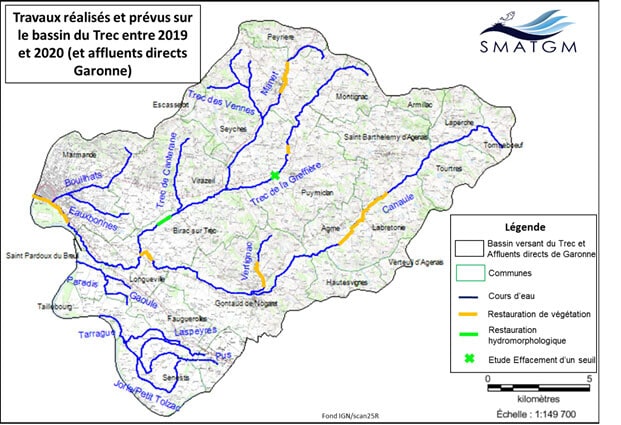 Travaux du Syndicat - Syndicat Mixte d'Aménagement du Trec de La Gupie ...